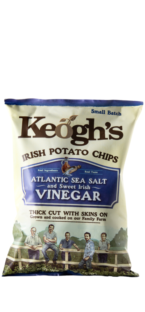 Keogh's Atlantic Sea Salt and Sweet Irish Vinegar Chips 125g | Good ...